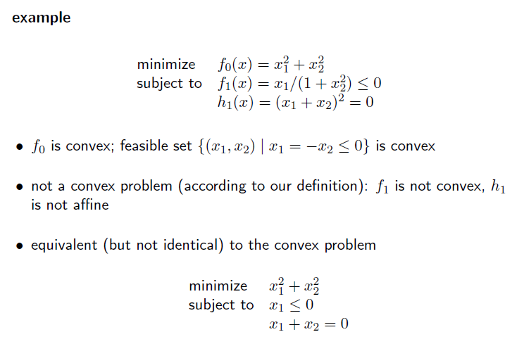 Convex Optimization - Lecture 5 - strutive07 블로그